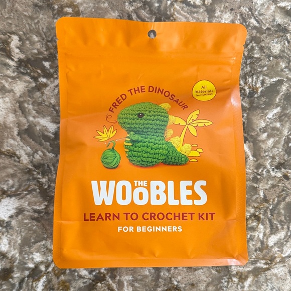 Woobles | Other | The Woobles Crochet Kit Fred The Dinosaur | Poshmark